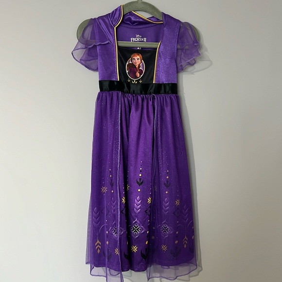 Disney | Pajamas | Disney Frozen 2 Anna Sleep Gown Pajama Dress 2t ...
